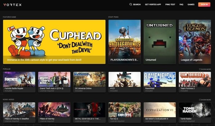 Vortex Cloud Gaming: Play Games Anytime You Want | Robots.net