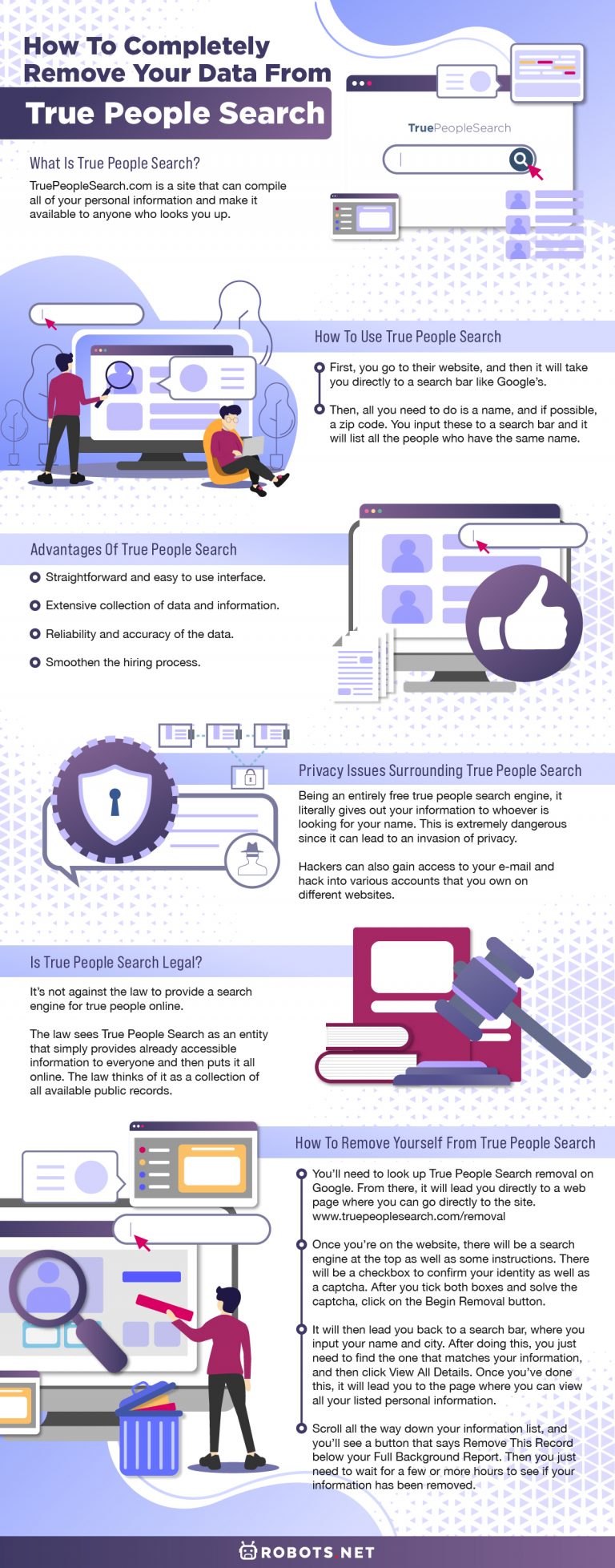 How to Remove Your Data from True People Search [2020] | Robots.net