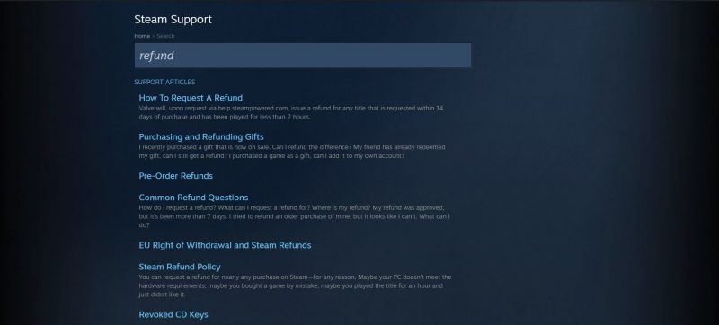 How to Refund a Game on Steam (Step by Step Guide) | Robots.net