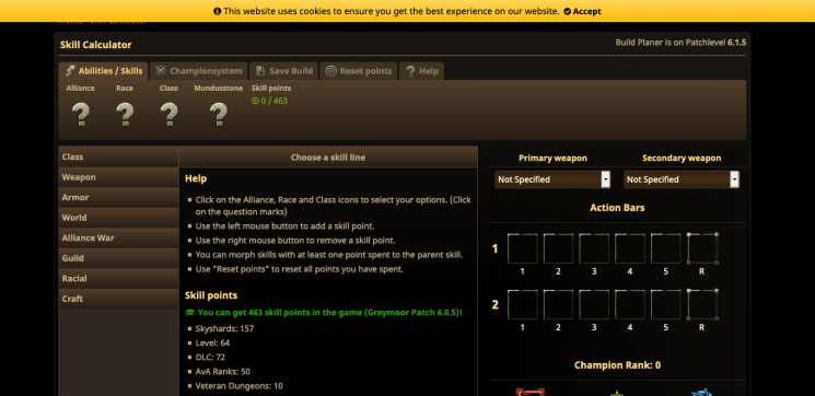 The Elder Scrolls Online Character Creation (A Guide) | Robots.net