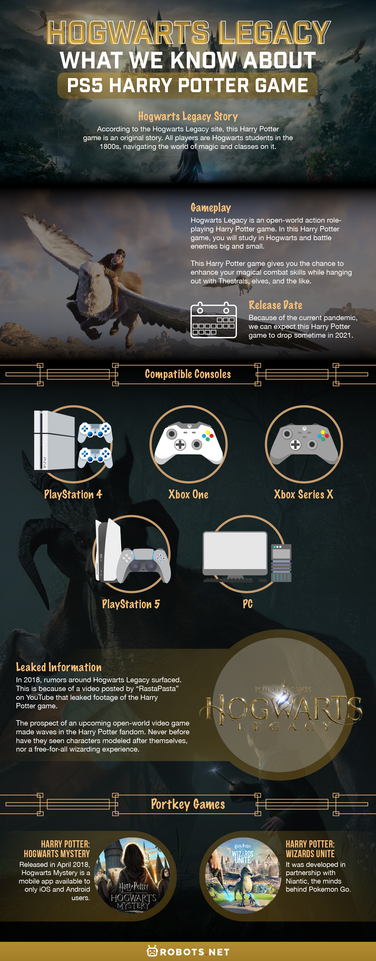 Hogwarts Legacy: What We Know About PS5 Harry Potter Game | Robots.net
