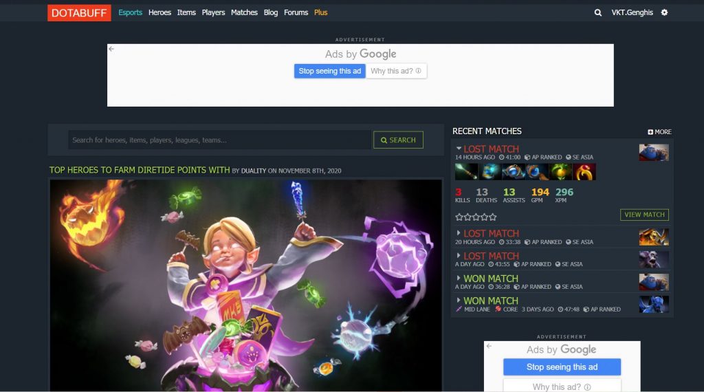 DOTABUFF Review: Can It Help You To Rank Up? | Robots.net