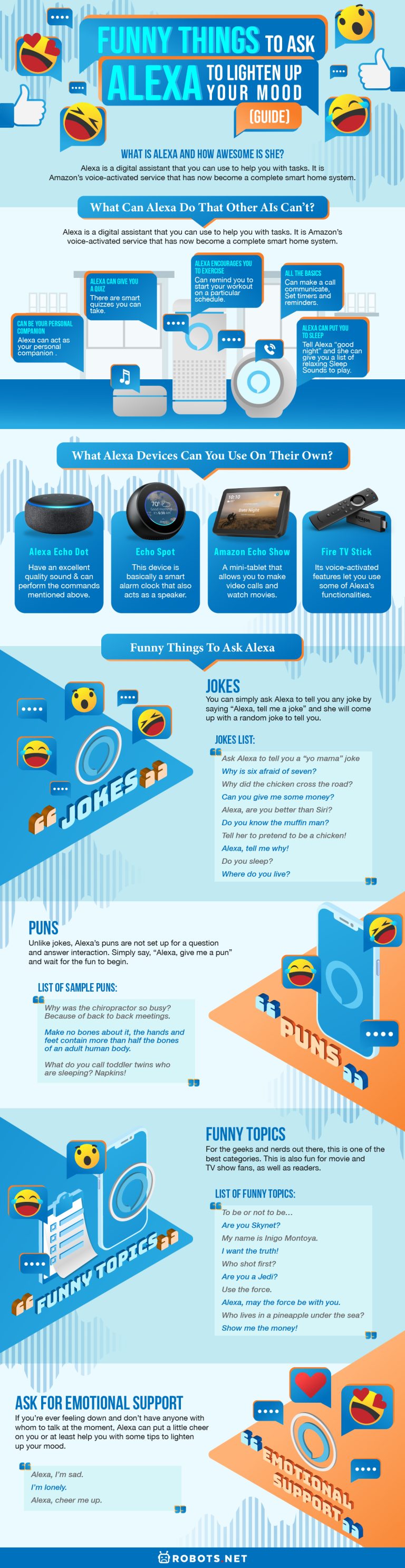 Funny Things to Ask Alexa to Lighten Up Your Mood (Guide) | Robots.net