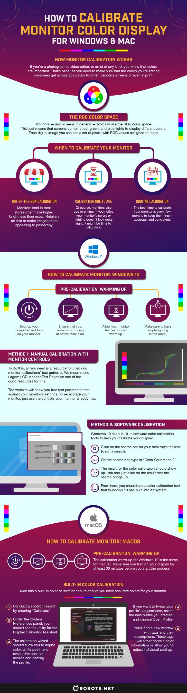 How to Calibrate Monitor Color Display for Windows & Mac | Robots.net