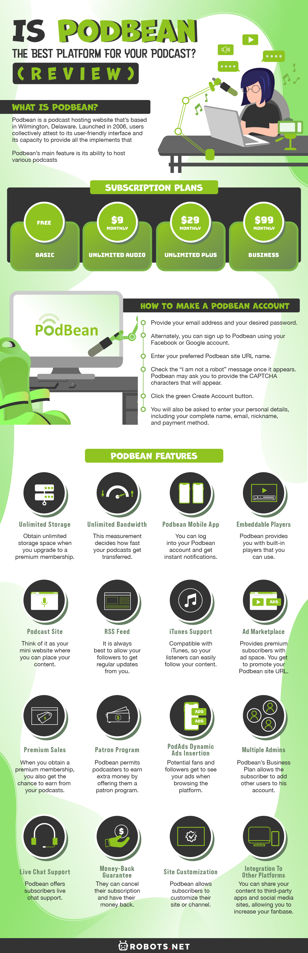 Is Podbean The Best Platform For Your Podcast? (Review) | Robots.net