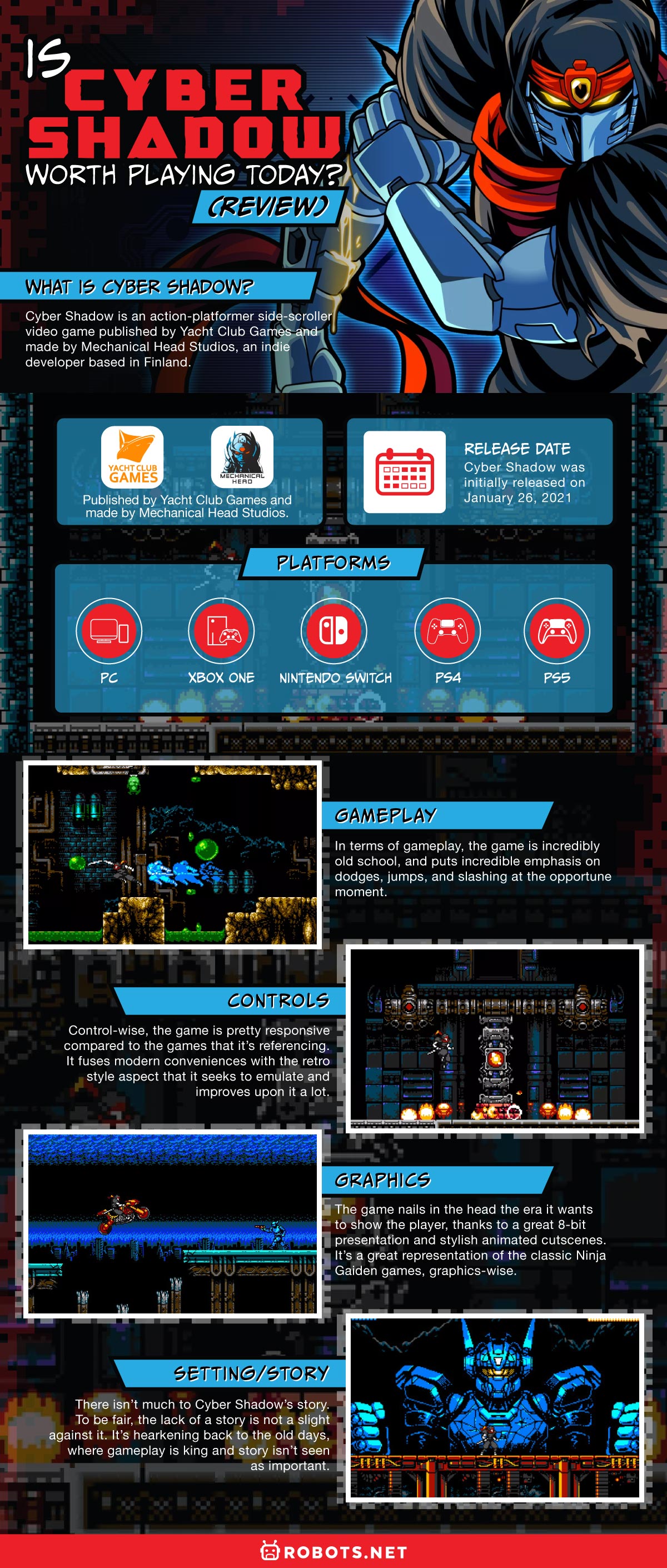Is Cyber Shadow Worth Playing Today? (Review) | Robots.net