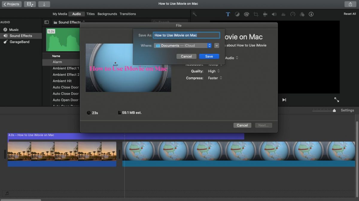 How to Use iMovie on Mac & Tips: Maximize Every Feature | Robots.net