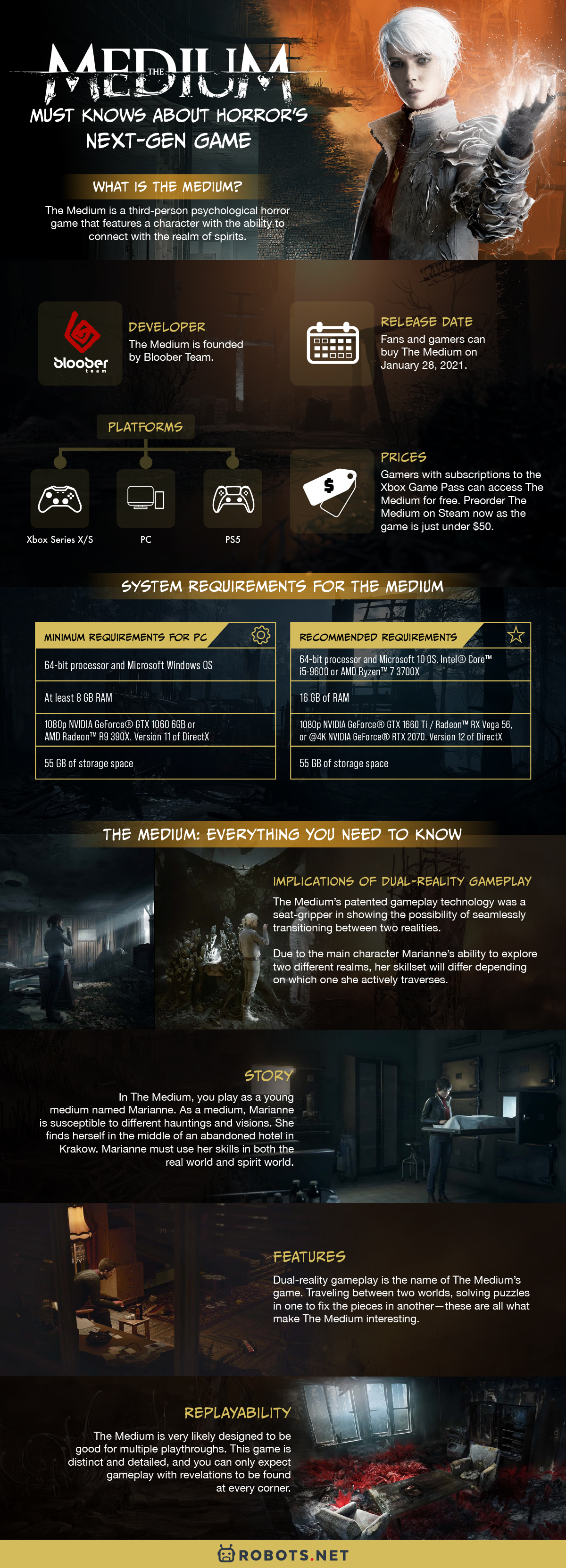 The Medium: Must Knows About Horror's Next-Gen Game | Robots.net