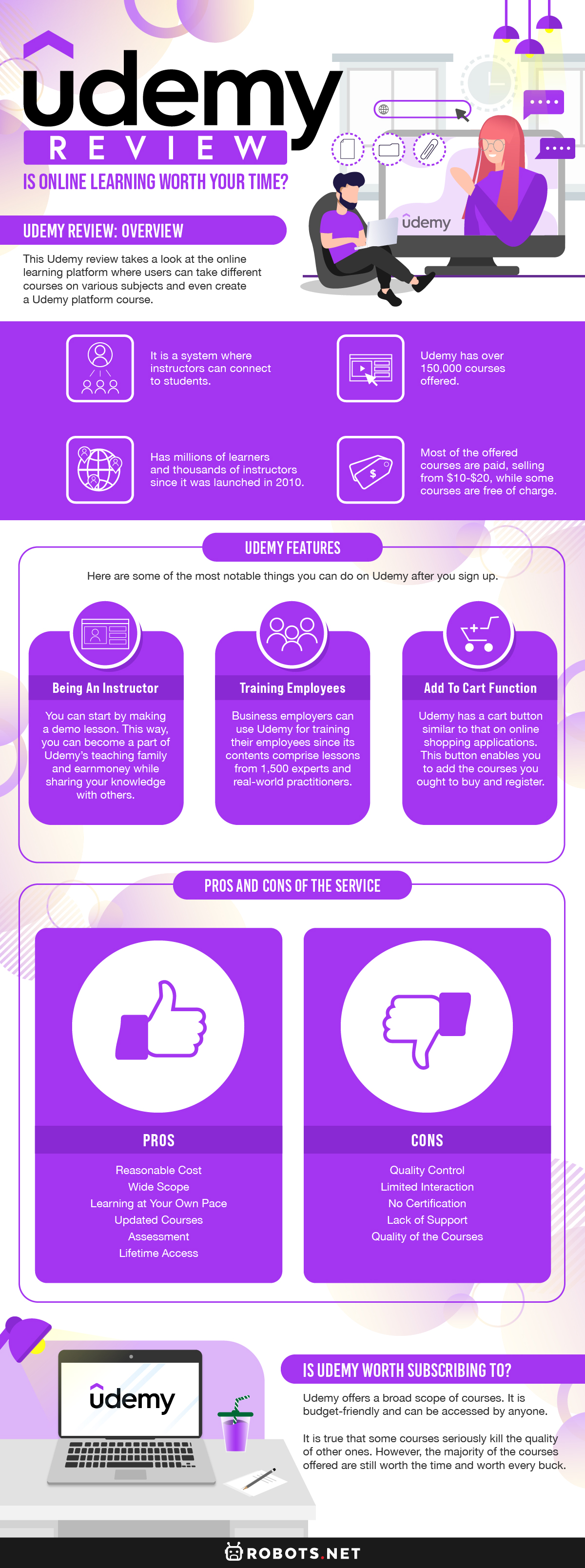 Udemy Review: Is Online Learning Worth Your Time? | Robots.net