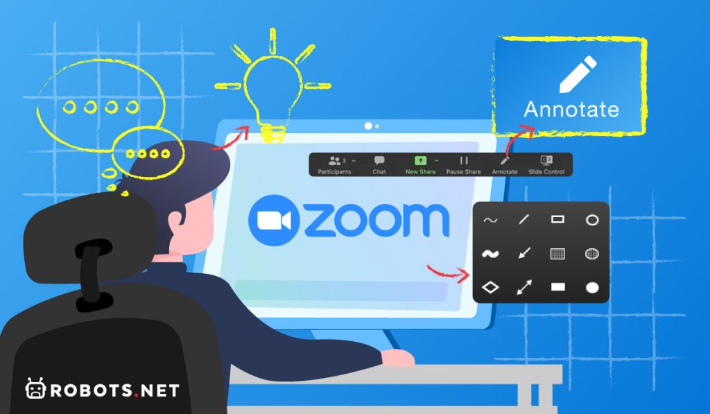 How to Annotate on Zoom for Productive Meetings | Robots.net