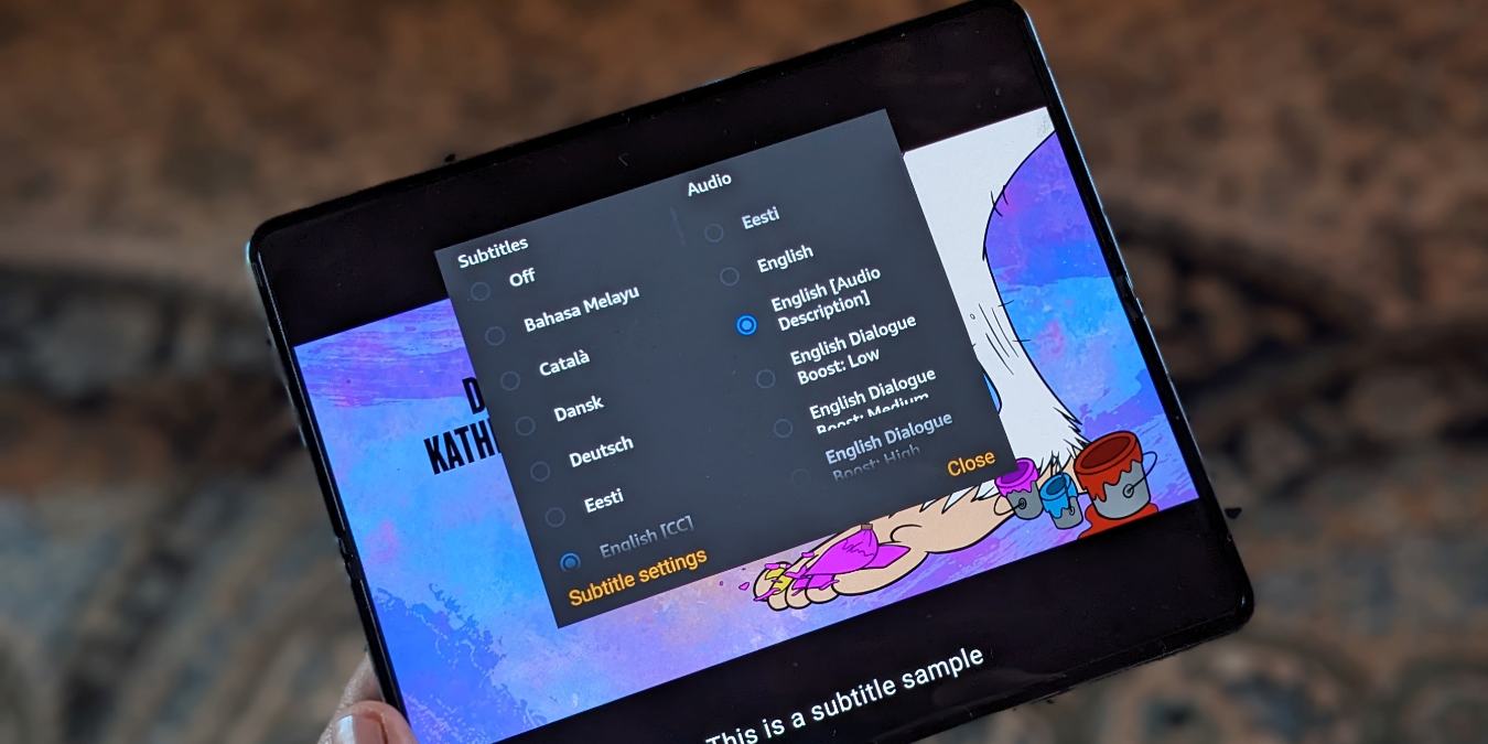 How To Turn Off Audio Description On Amazon Prime Robots
