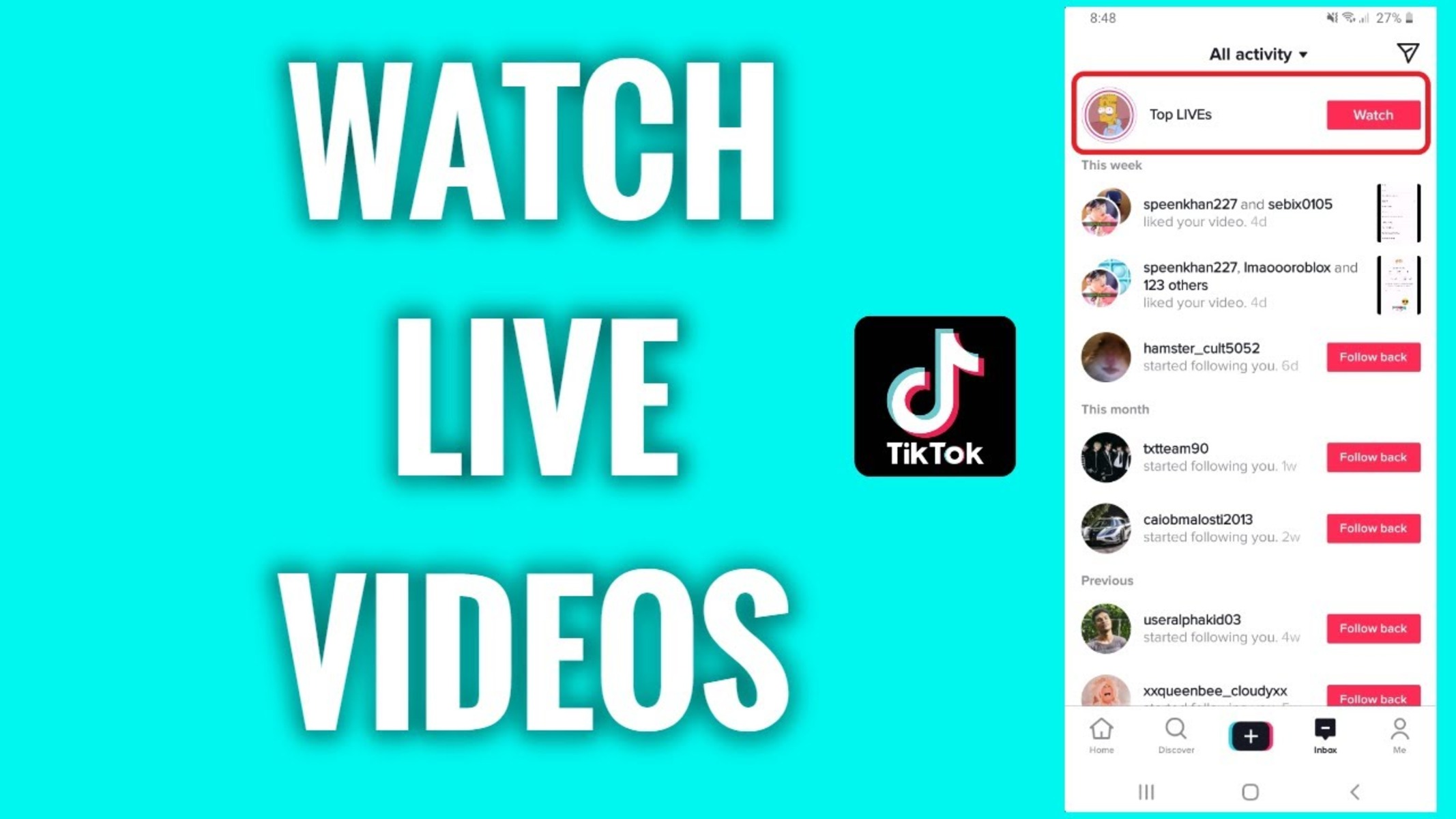 How To Watch Tiktok Live Robots How To Watch Tiktok Live Robots