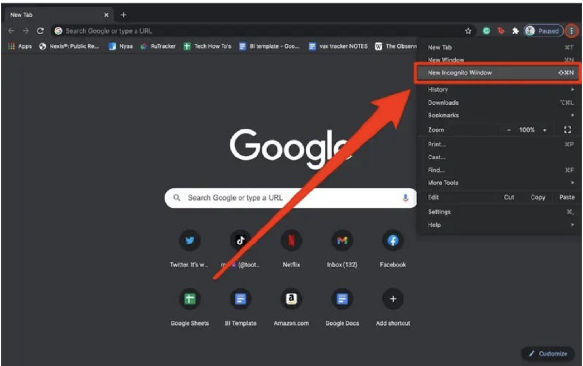 How To Open Browser In Incognito Mode Robots