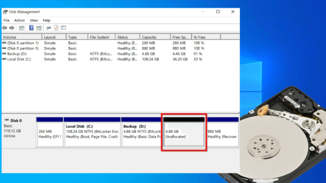 How to Add Unallocated Space to C Drive [2024] | Robots.net