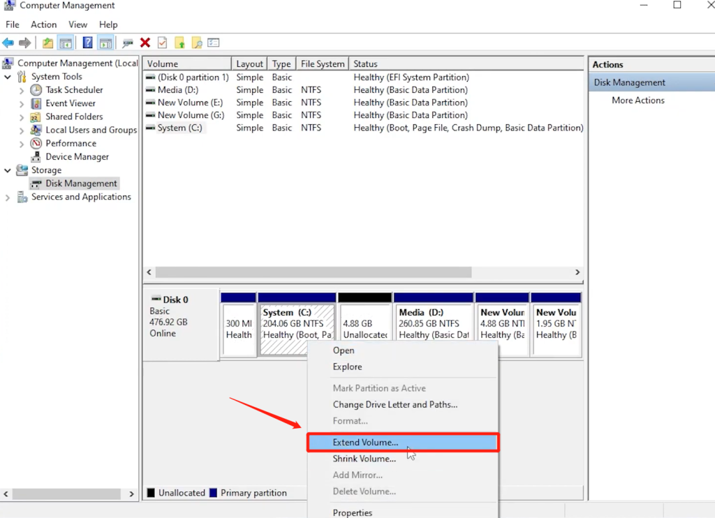 How to Add Unallocated Space to C Drive [2024] | Robots.net