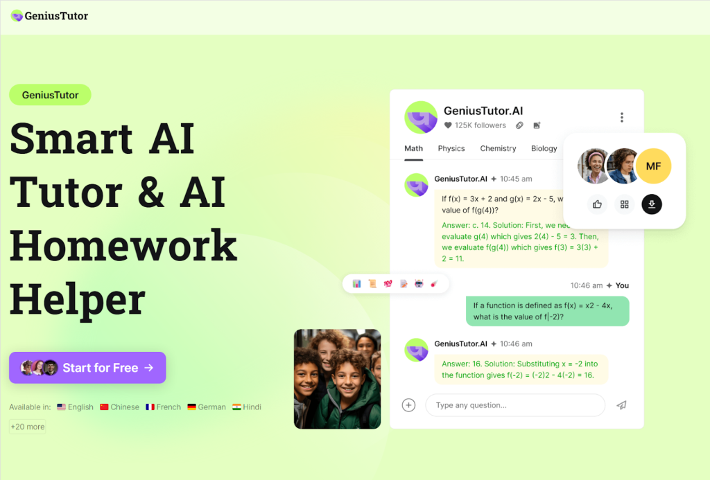 10 Best AI Homework Helper Tools to Get Instant Homework Help | Robots.net