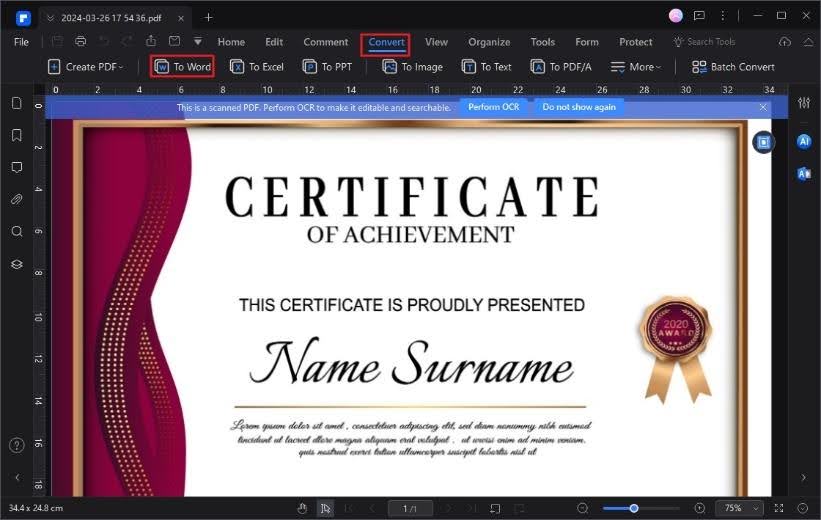 How To Convert a Scanned Document Into Editable Word Format? | Robots.net